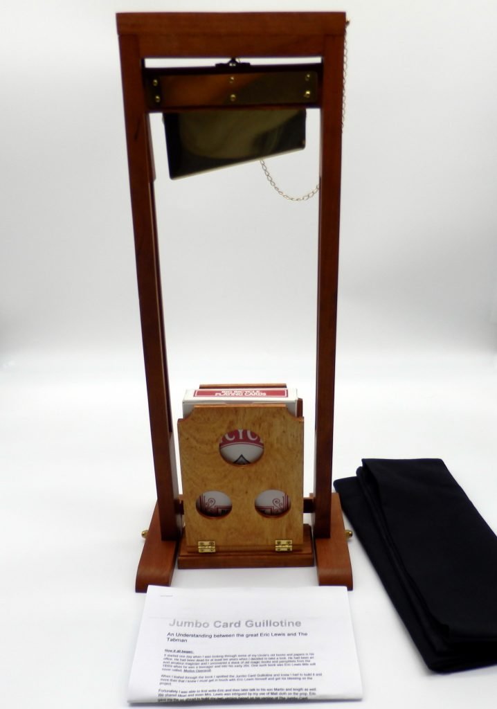 Tabman Jumbo Card Guillotine | MagicTrickCollection.com