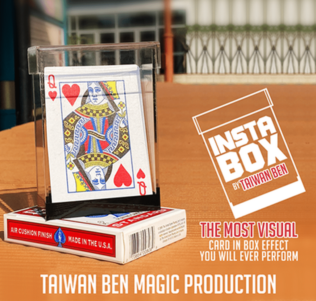 INSTA BOX (RED) by Taiwan Ben | MagicTrickCollection.com